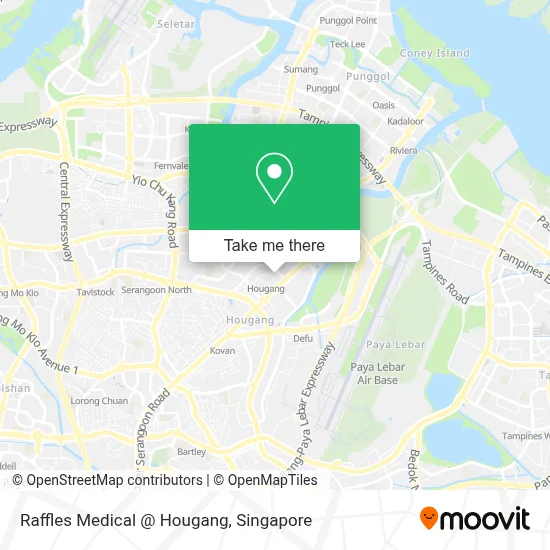 How to Get to Raffles Medical @ Hougang in Northeast by Metro or Bus?