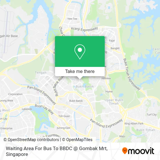 How to Get to Waiting Area For Bus To BBDC @ Gombak Mrt in Southwest by ...