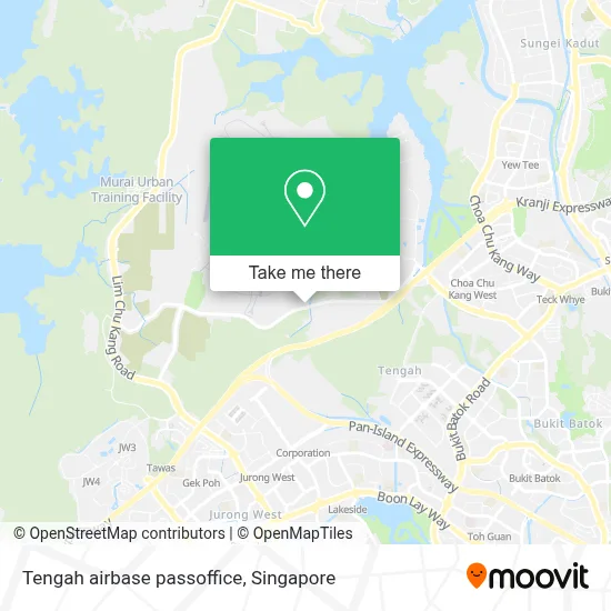 How to Get to Tengah airbase passoffice in Southwest by Bus or Metro?