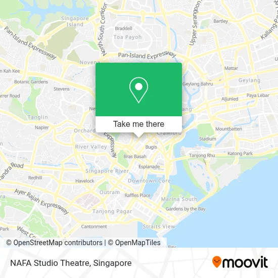 How to Get to NAFA Studio Theatre in Singapore by Bus or Metro?