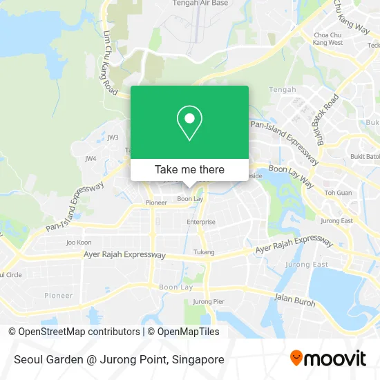 How to Get to Seoul Garden @ Jurong Point in Southwest by Metro or Bus?