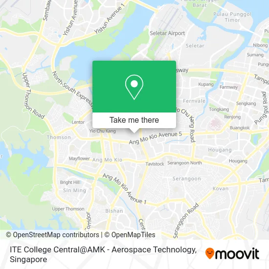 How to Get to ITE College Central@AMK - Aerospace Technology in ...