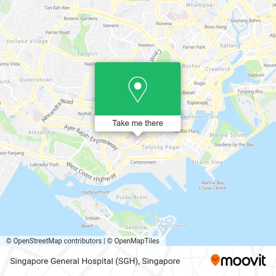 How to Get to Singapore General Hospital (SGH) by Metro or Bus?