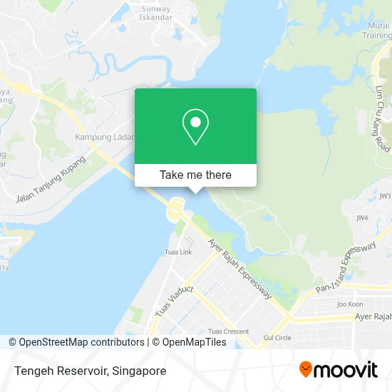 How to Get to Tengeh Reservoir in Southwest by Bus or Metro?