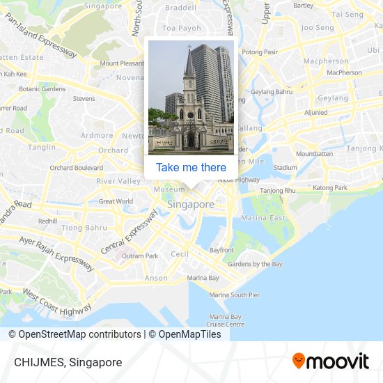 How to Get to CHIJMES in Singapore by Bus or Metro?