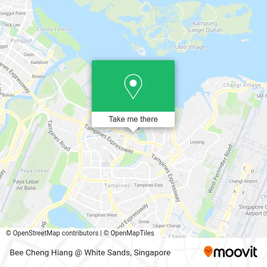 How to Get to Bee Cheng Hiang @ White Sands in Northeast by Metro or Bus?
