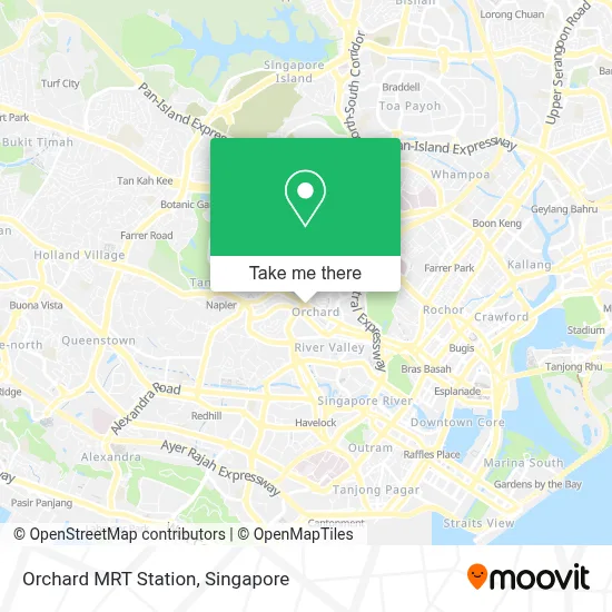 How to Get to Orchard MRT Station in Singapore by Metro or Bus?