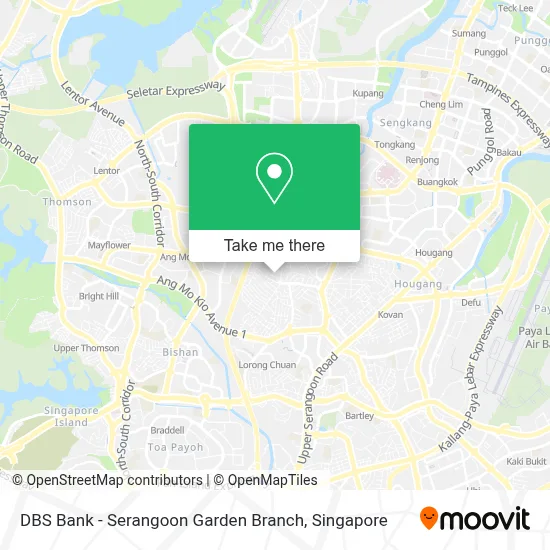 How to Get to DBS Bank - Serangoon Garden Branch in Southeast by Bus or ...