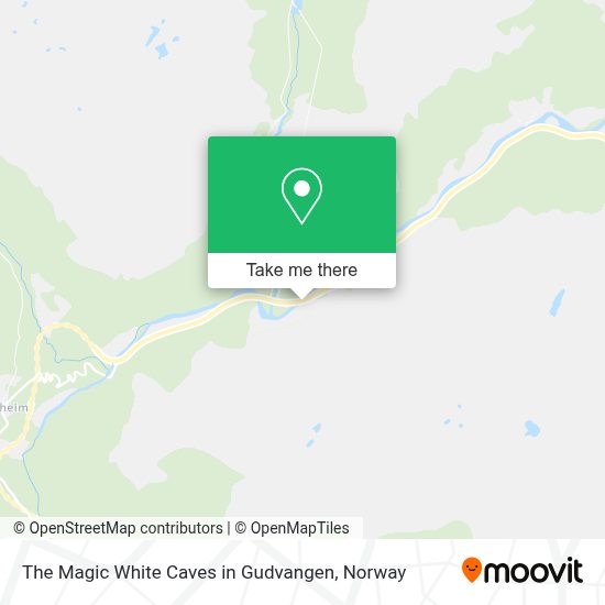 How to Get to The Magic White Caves in Gudvangen in Aurland by Bus or ...