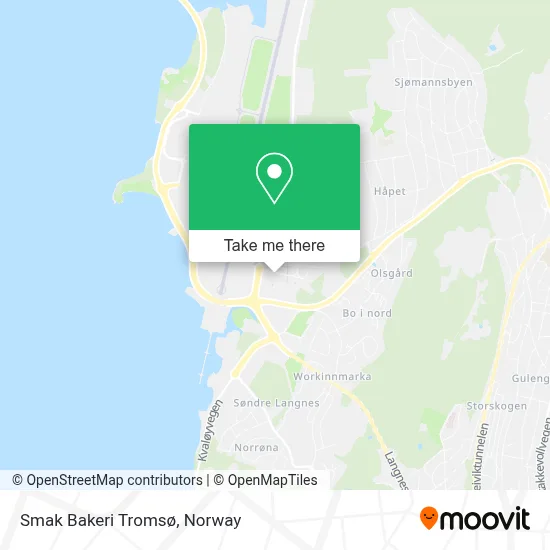 How to Get to Smak Bakeri Tromsø by Bus?