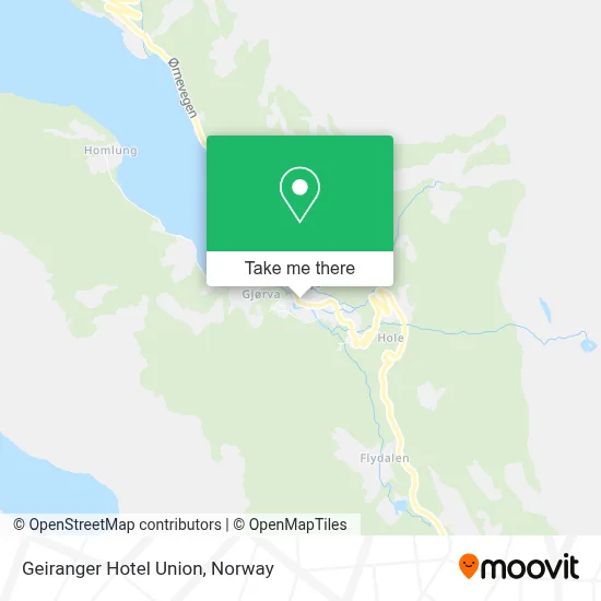 How to Get to Geiranger Hotel Union in Stranda by Bus or Ferry?
