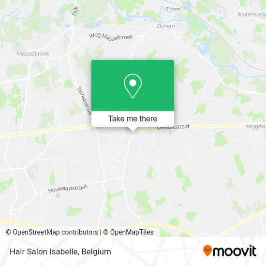 How to Get to Hair Salon Isabelle in Scherpenheuvel-Zichem by Bus?