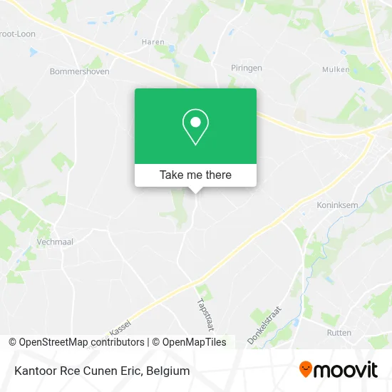 Comment aller à Kantoor Rce Cunen Eric à Tongeren en bus ou train