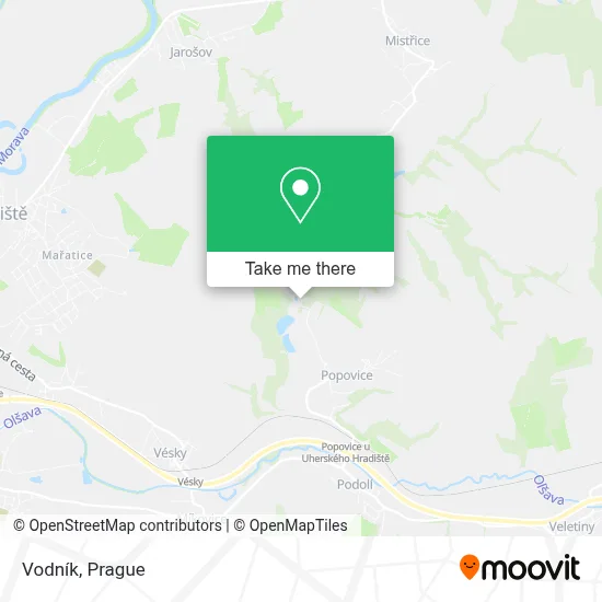 How to Get to Vodník in Prague by Train, Bus or Light Rail?
