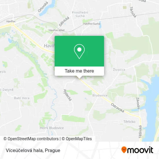 How to Get to Víceúčelová hala in Prague by Bus, Train, Light Rail or ...