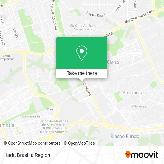 How to Get to Iadt in Taguatinga by Bus or Subway?