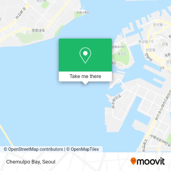 How to get to Chemulpo Bay with public transit?