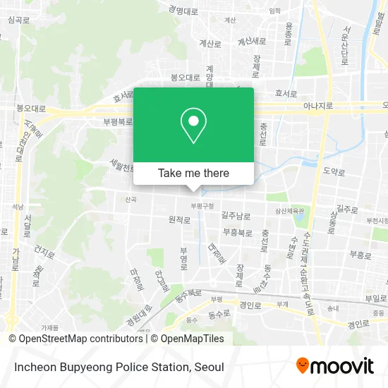 How to Get to Incheon Bupyeong Police Station in Bupyeong-gu, Incheon ...