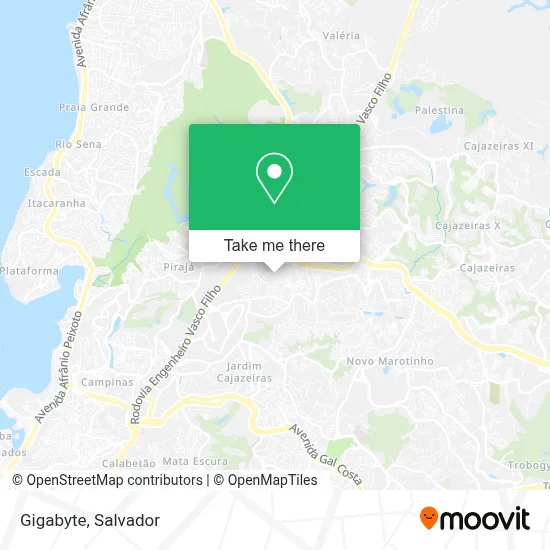 How to Get to Gigabyte in Piraja by Bus or Metro?