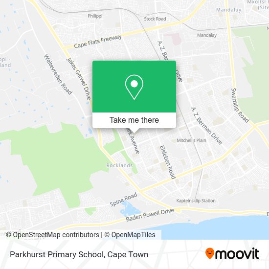 How to Get to Parkhurst Primary School in Mitchells Plain by Train or Bus?