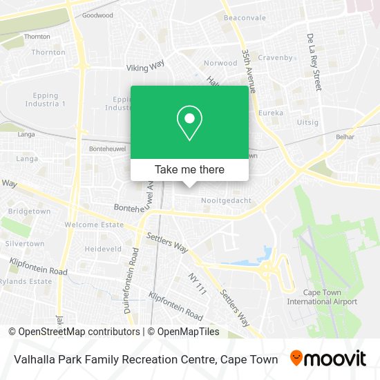 How to get to Valhalla Park Family Recreation Centre in Bellville by ...