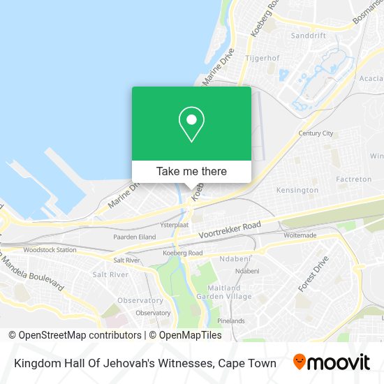 How to Get to Kingdom Hall Of Jehovah's Witnesses in Goodwood by Bus or ...