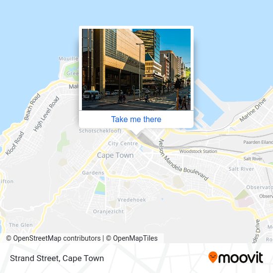 How to Get to Strand Street in Goodwood by Train or Bus?