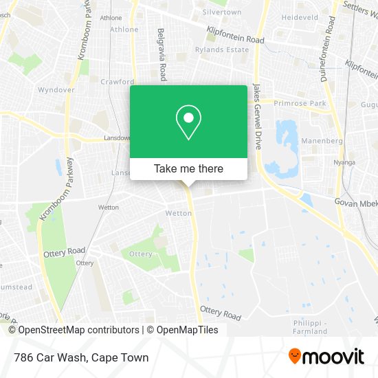 How to Get to 786 Car Wash in Wynberg by Train or Bus?