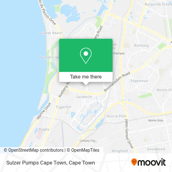 How to Get to Sulzer Pumps Cape Town by Bus or Train?