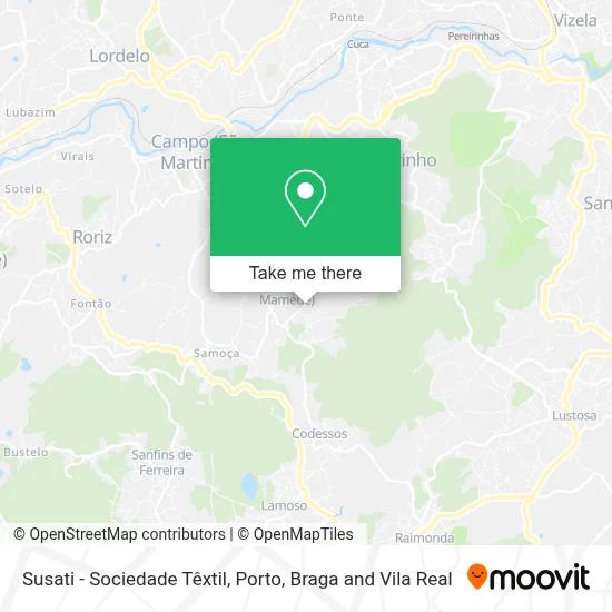 Como chegar a Susati - Sociedade Têxtil em Vila Nova do Campo por ...