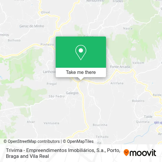 Como chegar a Trivima - Empreendimentos Imobiliários, S.a. em Póvoa De ...