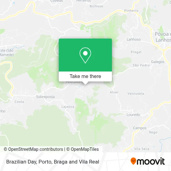 Como chegar a Brazilian Day em Braga por autocarro?
