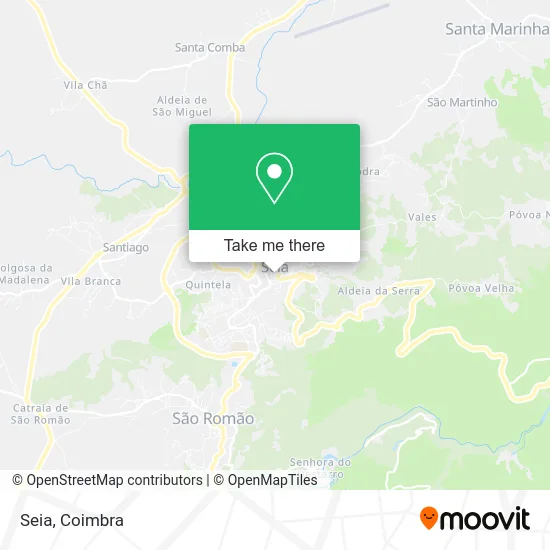 Como chegar a Seia através de autocarro?