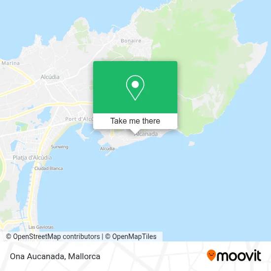How to Get to Ona Aucanada in Alcúdia by Bus?