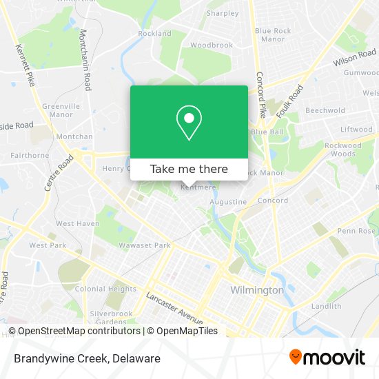 Brandywine Creek Map