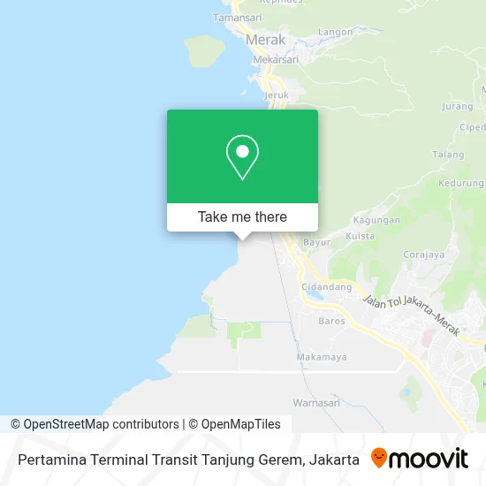 How to Get to Pertamina Terminal Transit Tanjung Gerem in Jakarta by Bus?