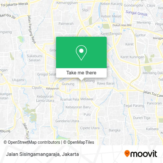 How to Get to Jalan Sisingamangaraja in Jakarta Selatan by Bus, Metro ...