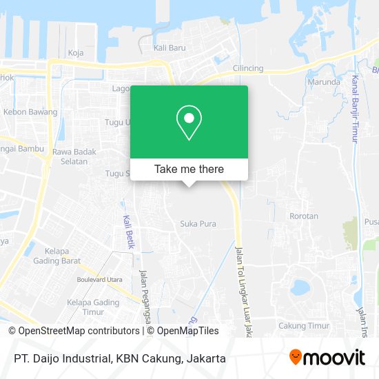 How to Get to PT. Daijo Industrial, KBN Cakung in Jakarta Utara by Bus ...
