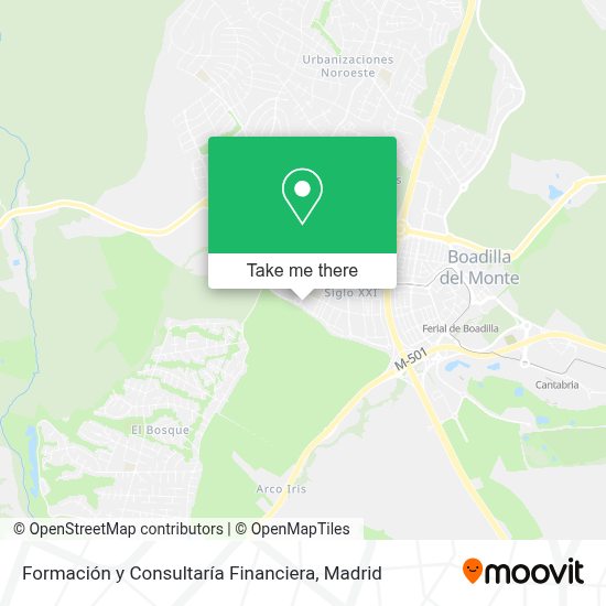 How to get to Formación y Consultaría Financiera in Boadilla Del Monte ...