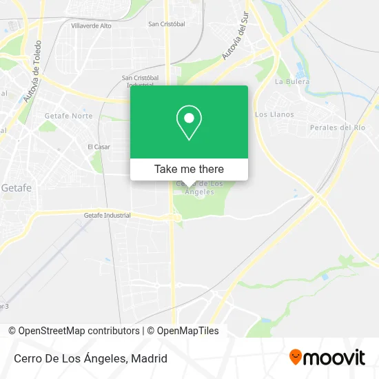 How to Get to Cerro De Los Ángeles in Getafe by Bus, Metro or Train?