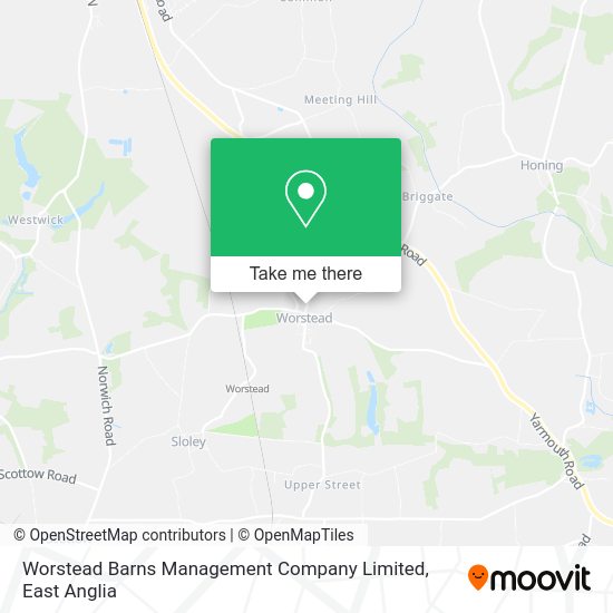 How to get to Worstead Barns Management Company Limited in North ...