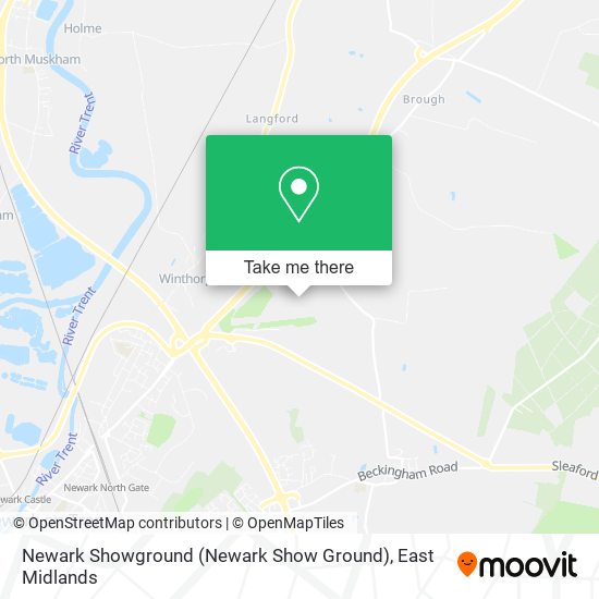 How to Get to Newark Showground (Newark Show Ground) in Newark And ...
