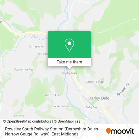 How to Get to Rowsley South Railway Station (Derbyshire Dales Narrow ...