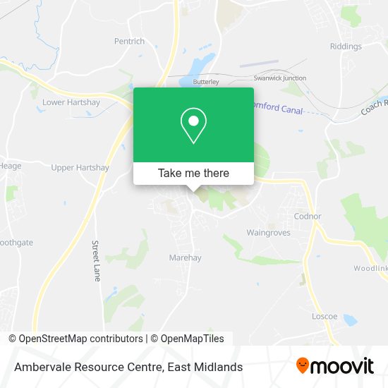 How to get to Ambervale Resource Centre in Amber Valley by bus?