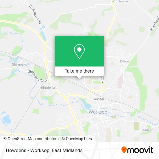 How to Get to Howdens - Worksop in Bassetlaw by Bus?