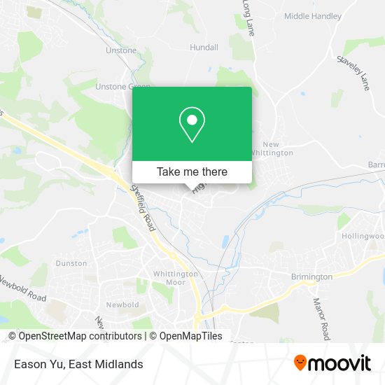 How to get to Eason Yu in Chesterfield by bus?