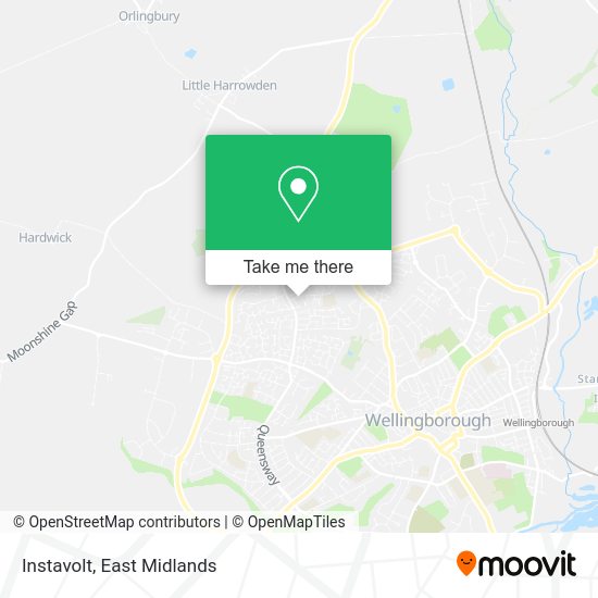 How to get to Instavolt in Wellingborough by bus?
