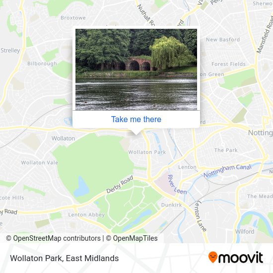 How to Get to Wollaton Park in Nottingham by Bus?