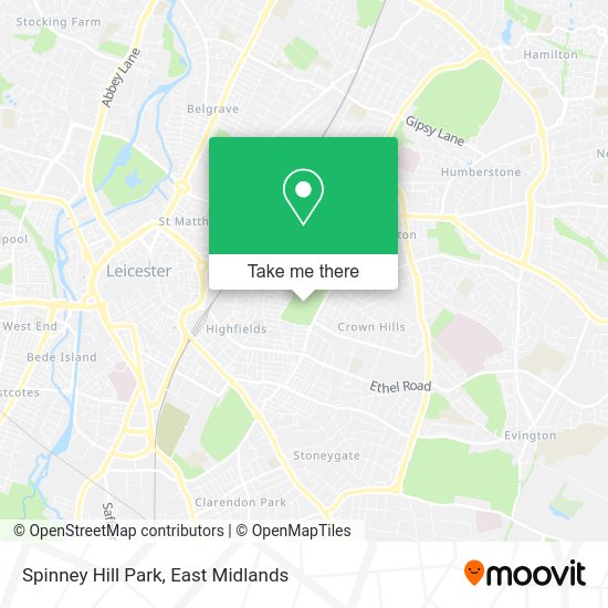 How to Get to Spinney Hill Park in Leicester by Bus?