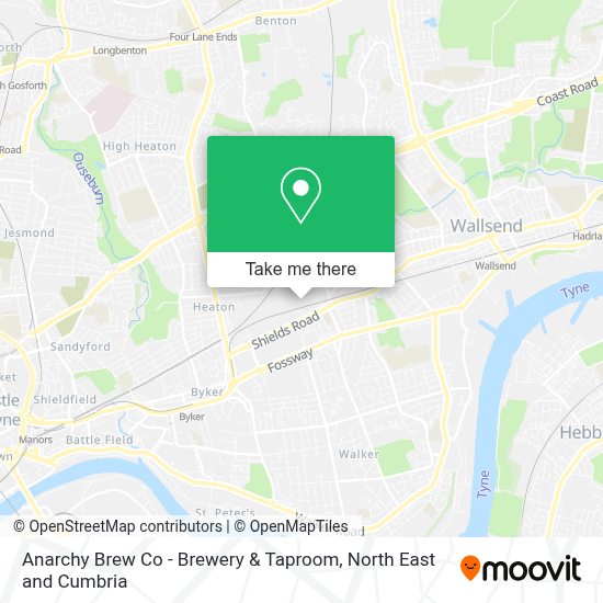 How to Get to Anarchy Brew Co - Brewery & Taproom in Newcastle Upon ...